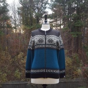 Icewear | Jackets & Coats | Icewear Gorgeous Turquoise Icelandic Aztec ...